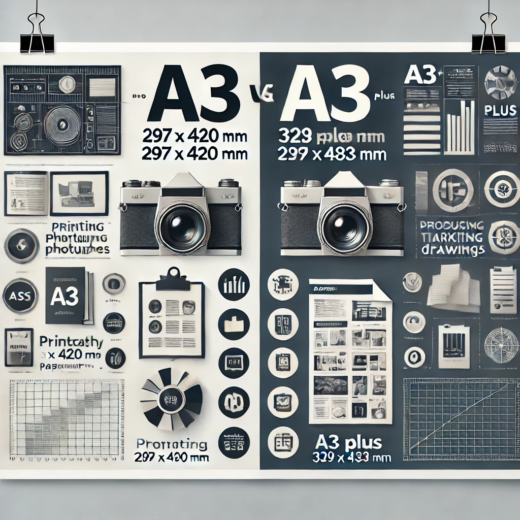 Papel A3 Plus y A3 Medidas y tamaño - Renting Impresoras